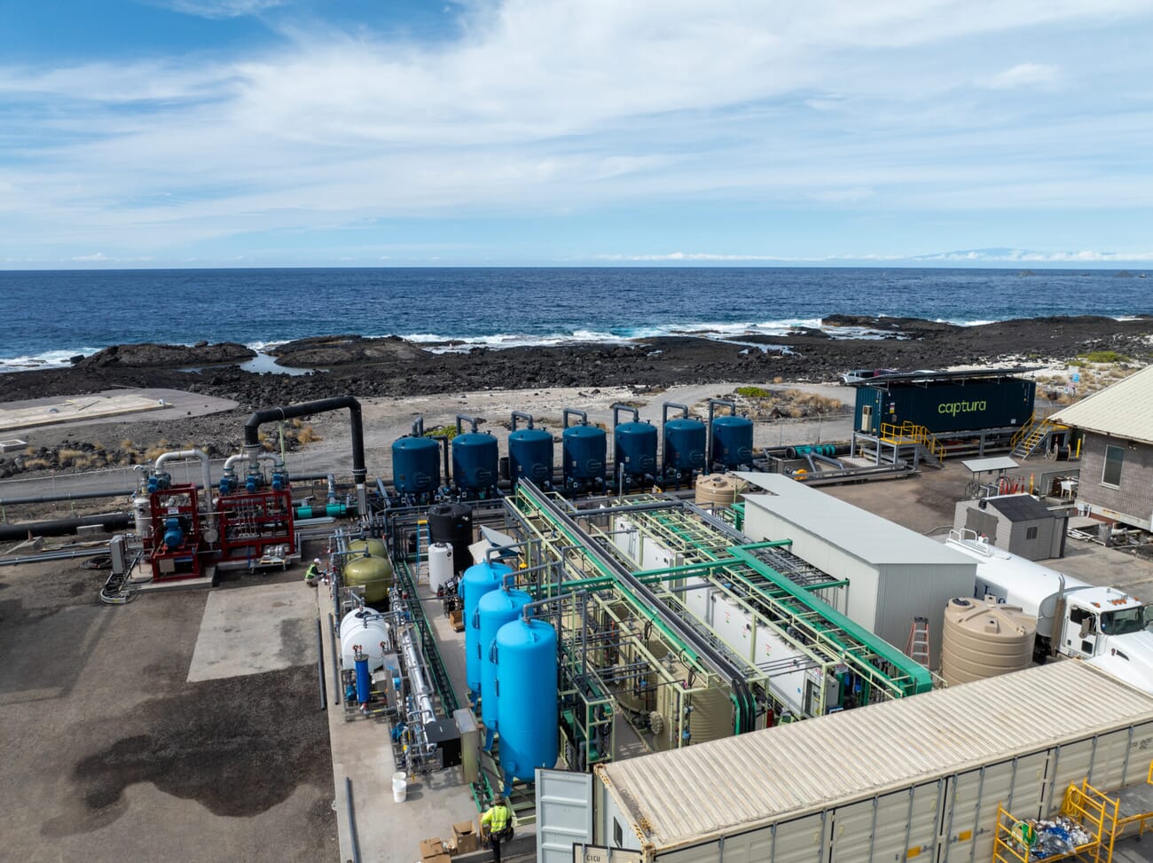 Captura launches ocean carbon removal pilot in Hawai'i | The Fish Site
