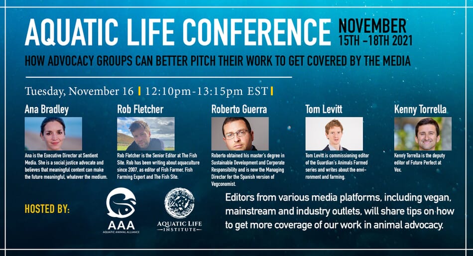 Earle to headline Aquatic Life Conference | The Fish Site