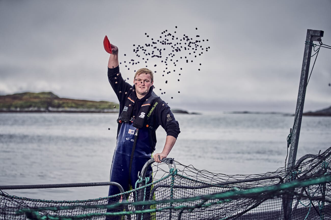Loch Duart adopts novel, low impact salmon feed | The Fish Site