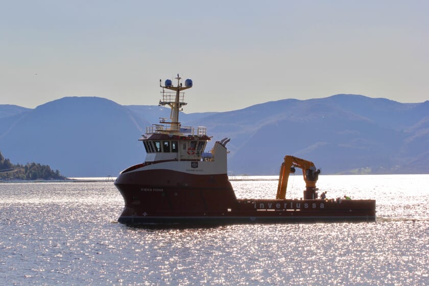 New vessel joins Scottish fish farm fleet | The Fish Site