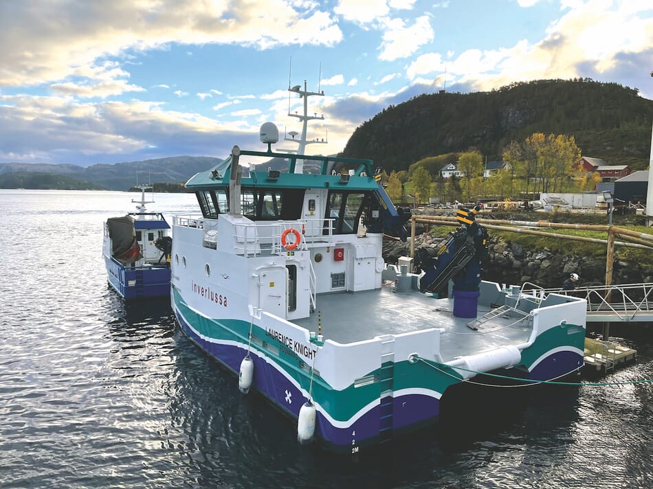 Hybrid workboat launched for Sea Farms | The Fish Site