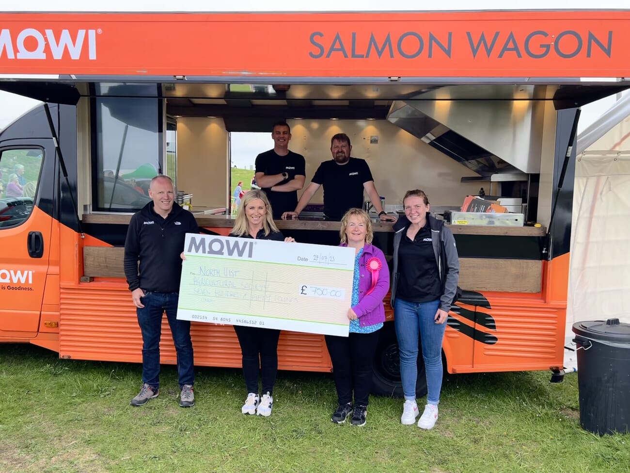 Mowi’s Salmon Wagon proves a fundraising success | The Fish Site