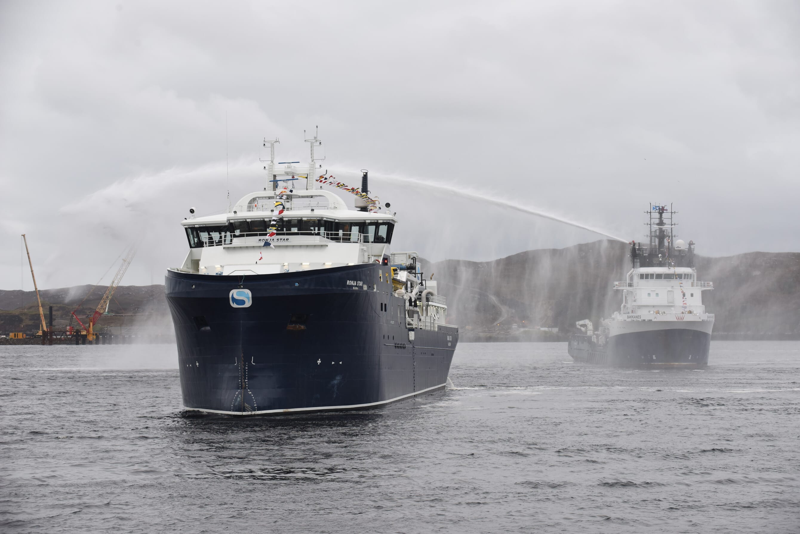 Bakkafrost Scotland takes delivery of country’s largest wellboat | The ...