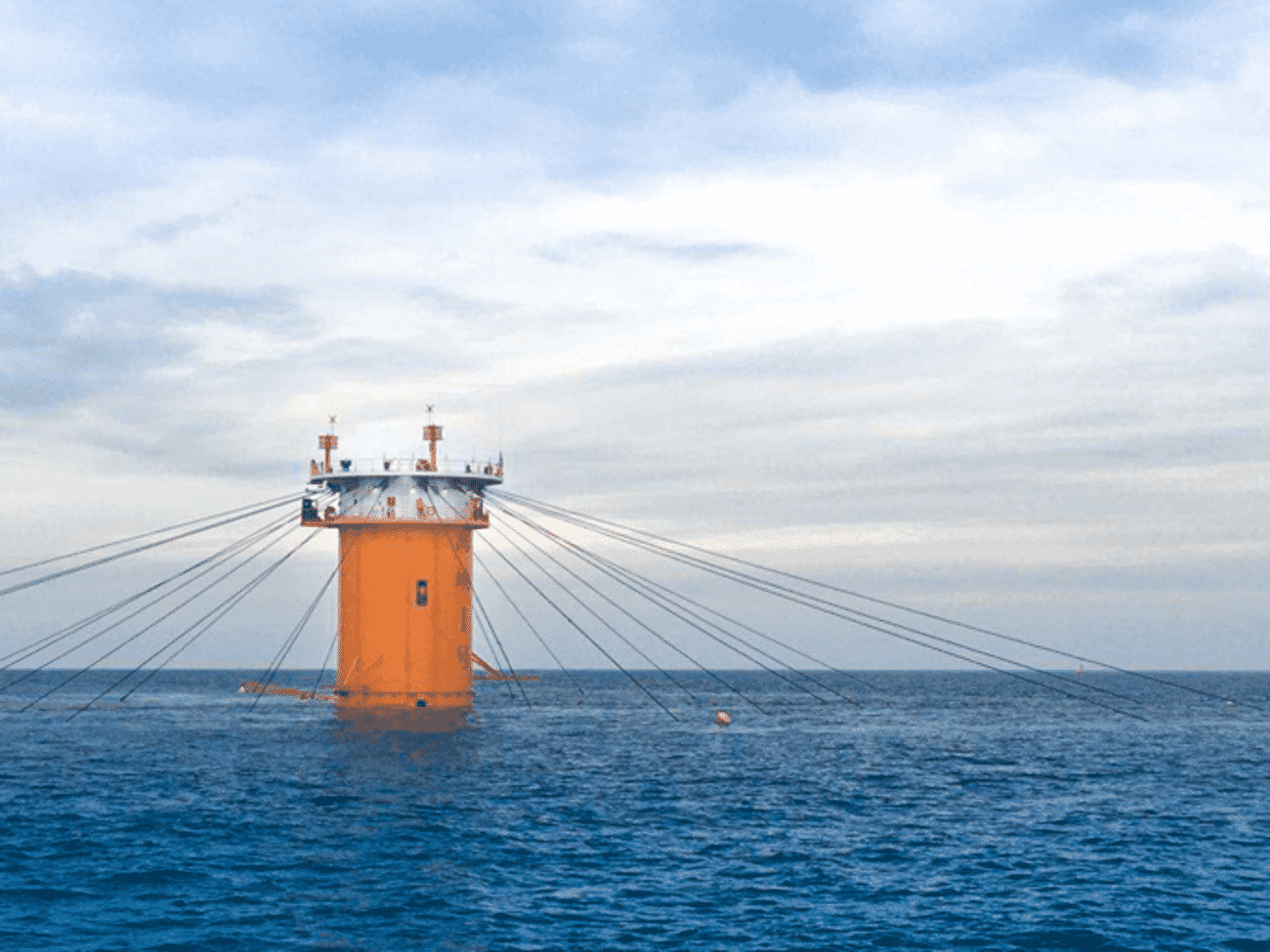 Novel offshore submersible fish farm installed in China | The Fish Site