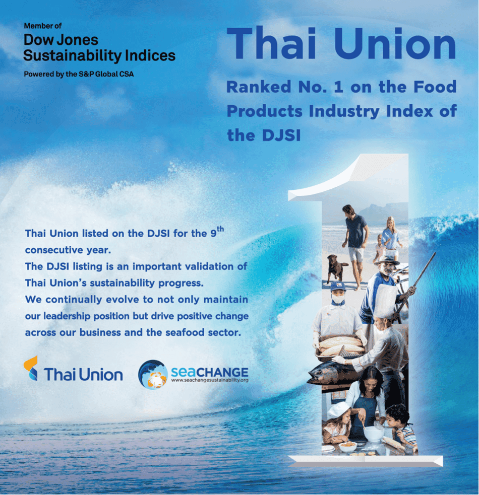 Thai Union tops Dow Jones Food Product Index | The Fish Site