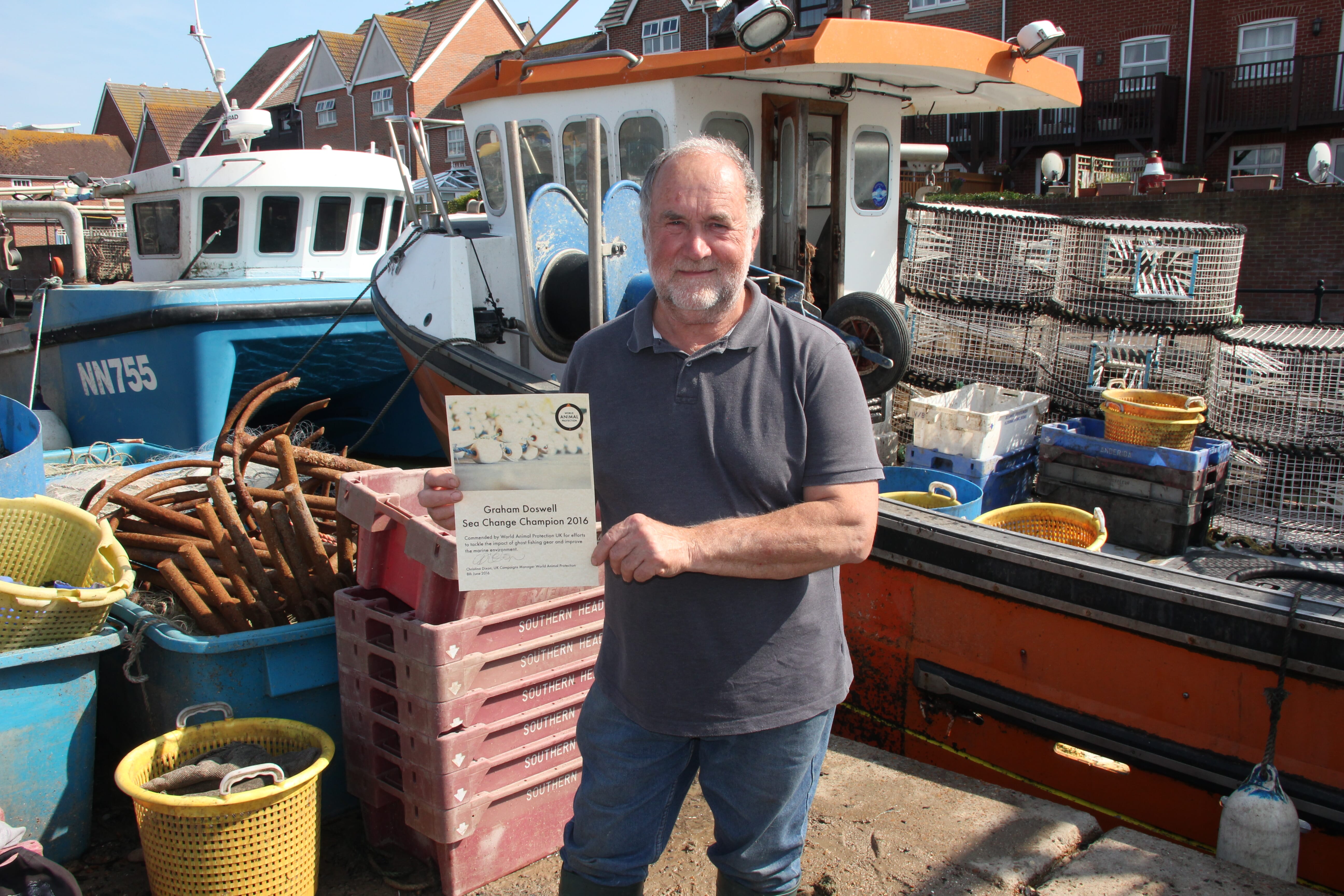 Eastbourne Sustainable Fisherman Wins Award for Tackling Ghost Fishing ...