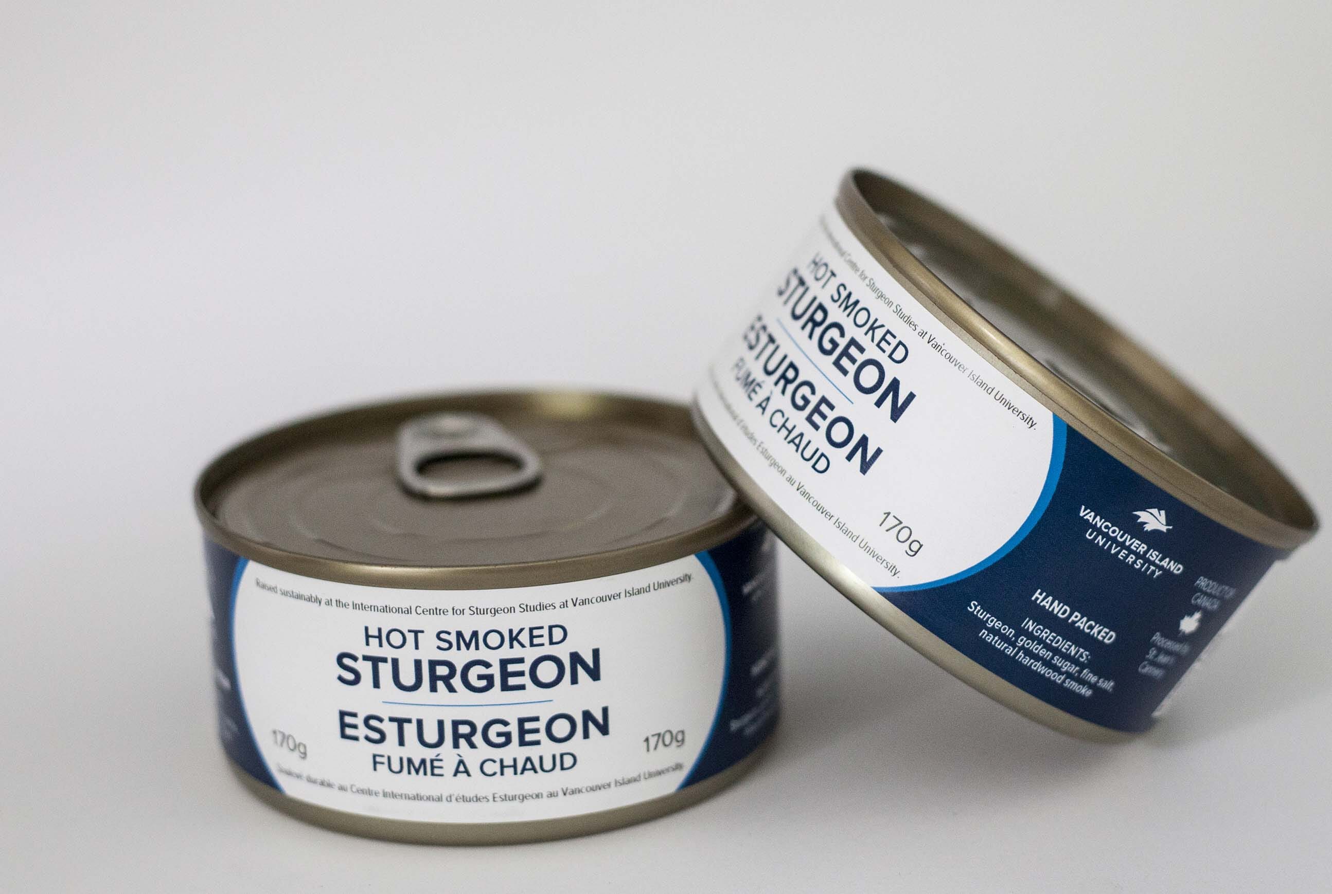 Vancouver University Selling Farmed Canned Sturgeon | The Fish Site